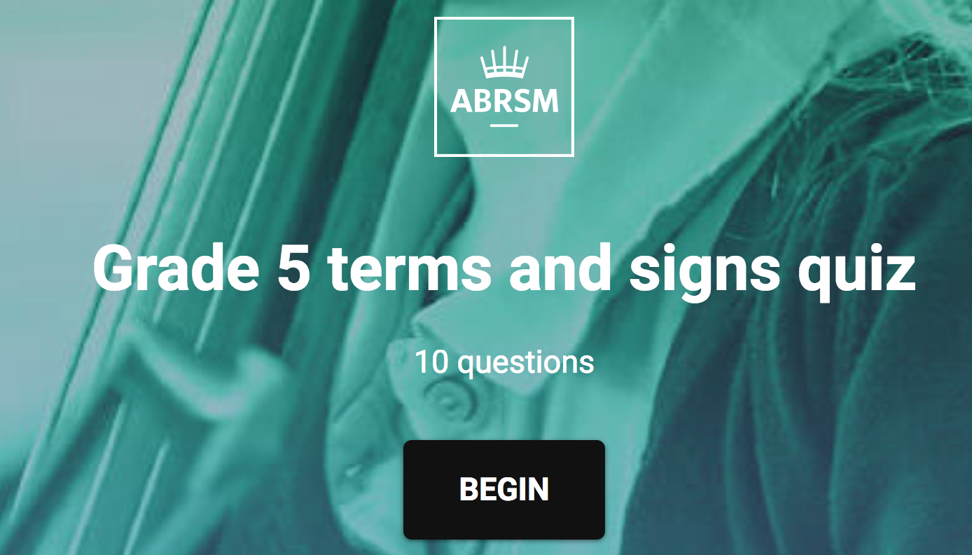ABRSM Theory terms and signs quiz Grades 1-5 – Chisnallwood Music